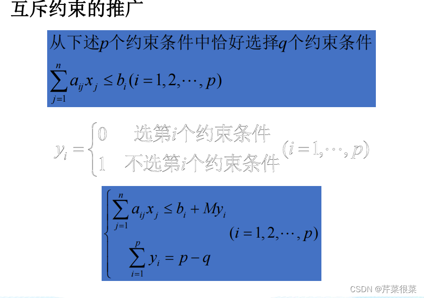 数学建模学习 整数规划2指派矩阵 Csdn博客 