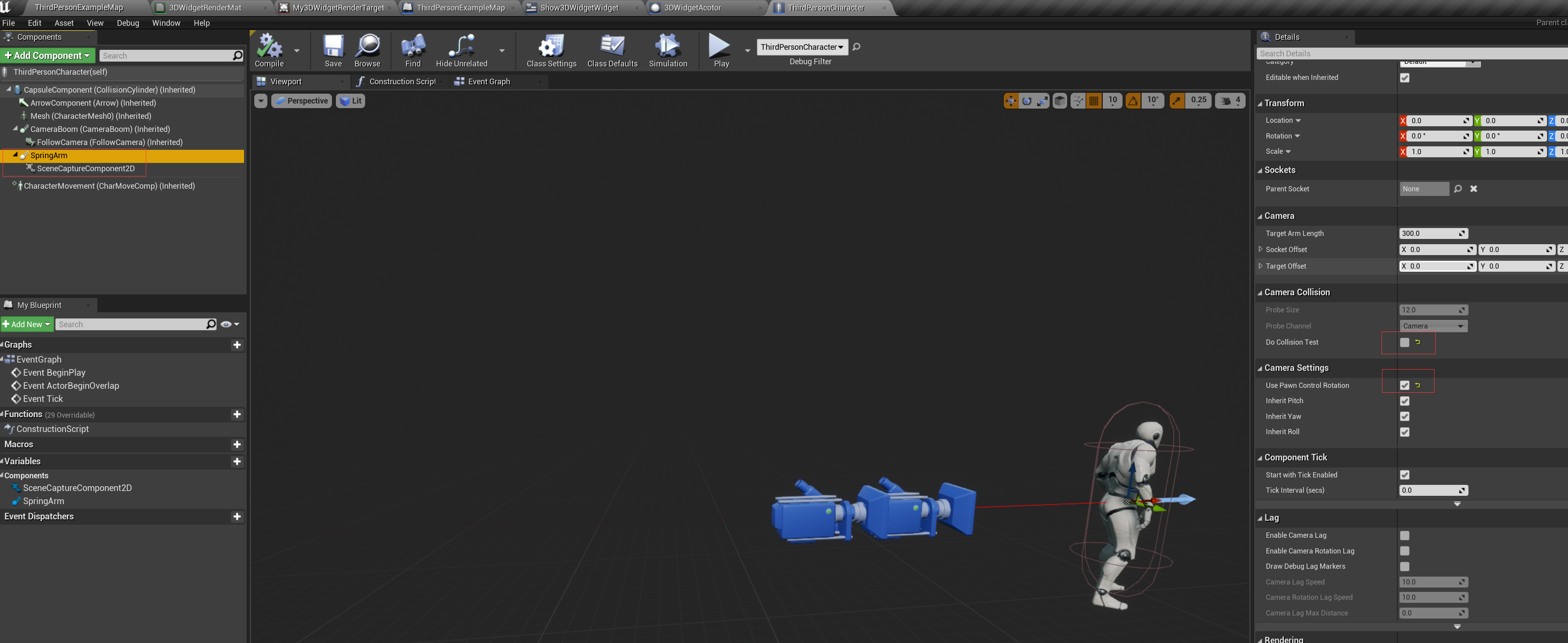 UE4 将3D模型映射到UI_ue display model on ui-CSDN博客
