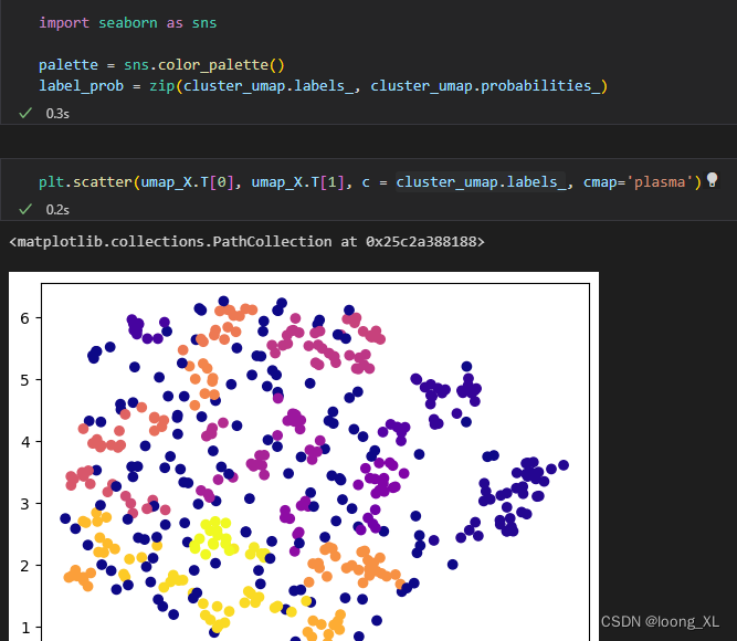 化学分子 降维算法umap、聚类算法hdbscan和kmeans_根据性质对分子结构聚类_loong_XL的博客-CSDN博客