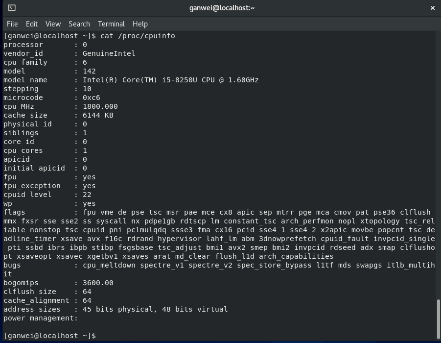 【Linux系统查看CPU、系统版本、内存命令】_uanme -a-CSDN博客