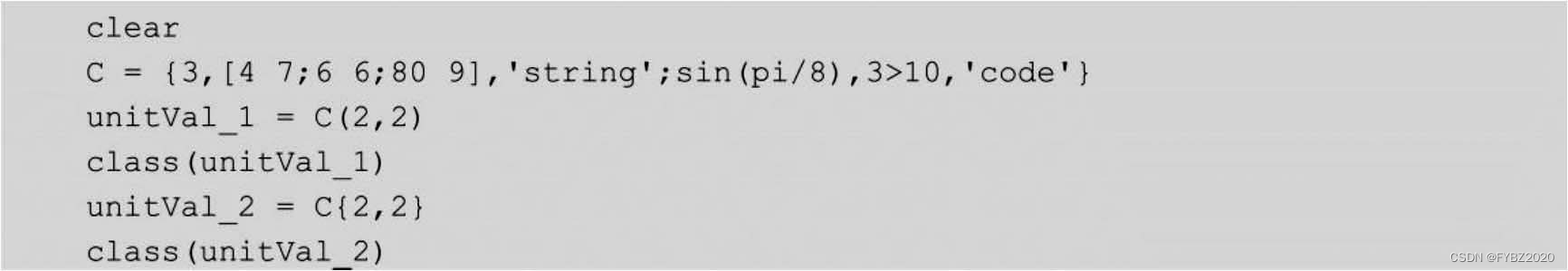 Matlab 数据类型matlab数据类型 Csdn博客