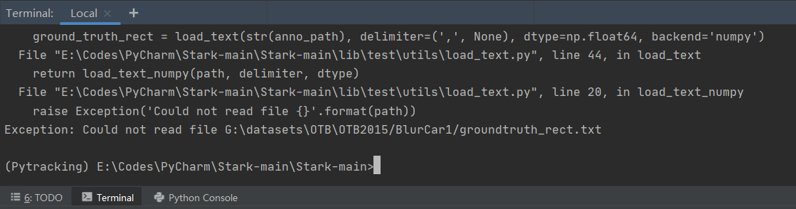ICCV2021跟踪算法Stark的配置（Learning Spatio-Temporal Transformer for Visual Tracking）-CSDN博客