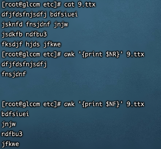 Linux--awk基础讲解和常用方法_awk '{print $nf}-CSDN博客