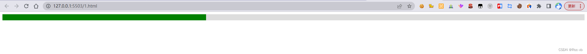 HTML+CSS实现静态进度条_html 进度条-CSDN博客