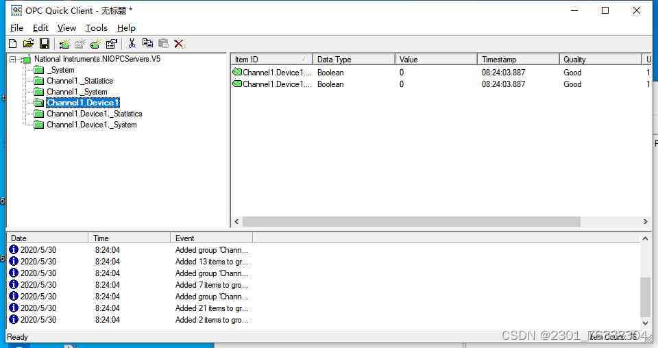 labview DSC模块 opc服务器，支 持三菱，西门子，欧姆龙等PLC的通讯_labview数据记录和监控(dsc)模块-CSDN博客