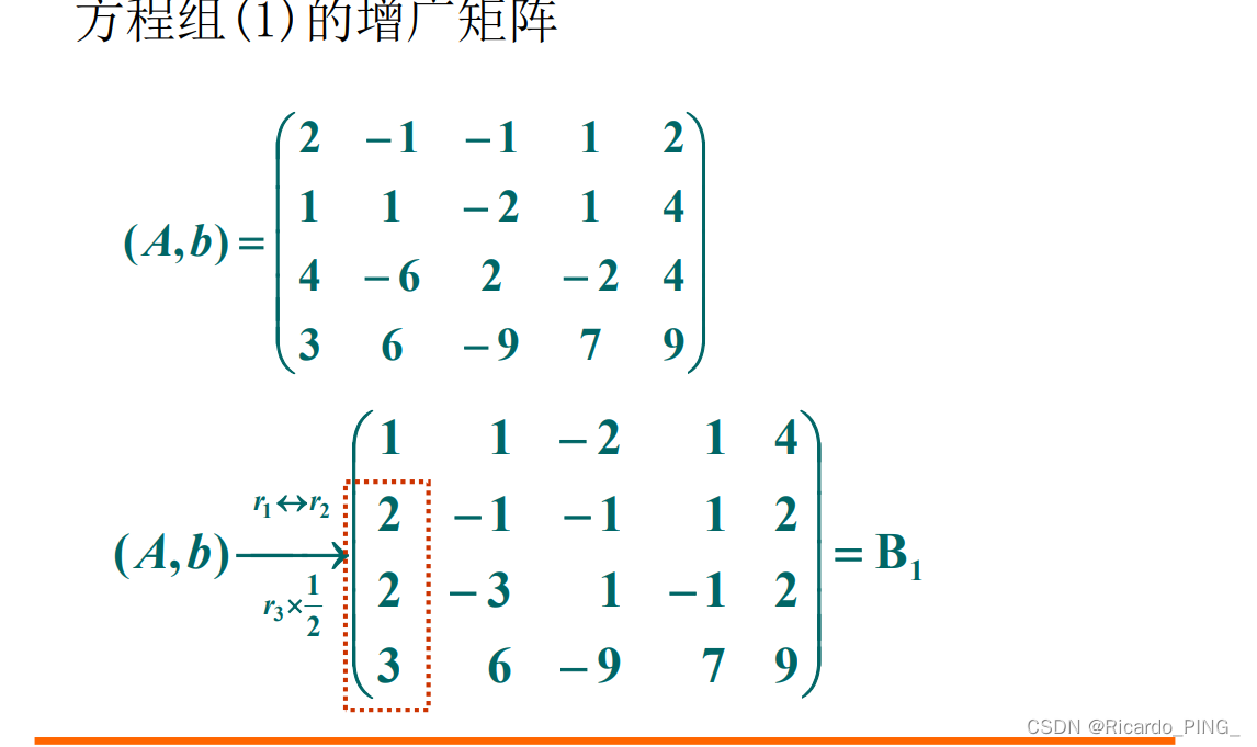 矩阵分析与计算学习记录 矩阵的基础知识（前置内容） Csdn博客