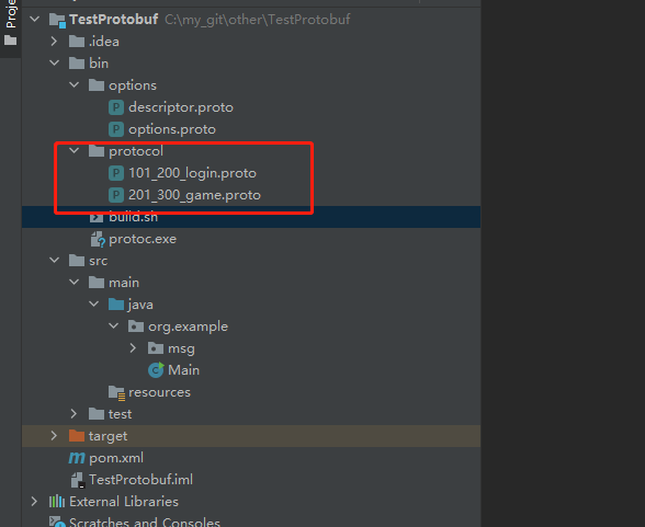 【protobuf 2的使用】0.gitbash终端 1.pb在vscode中的的格式化和跳转 2.服务器:netty 3.客户端:creator 4.自定义Option(如添加msgid ...