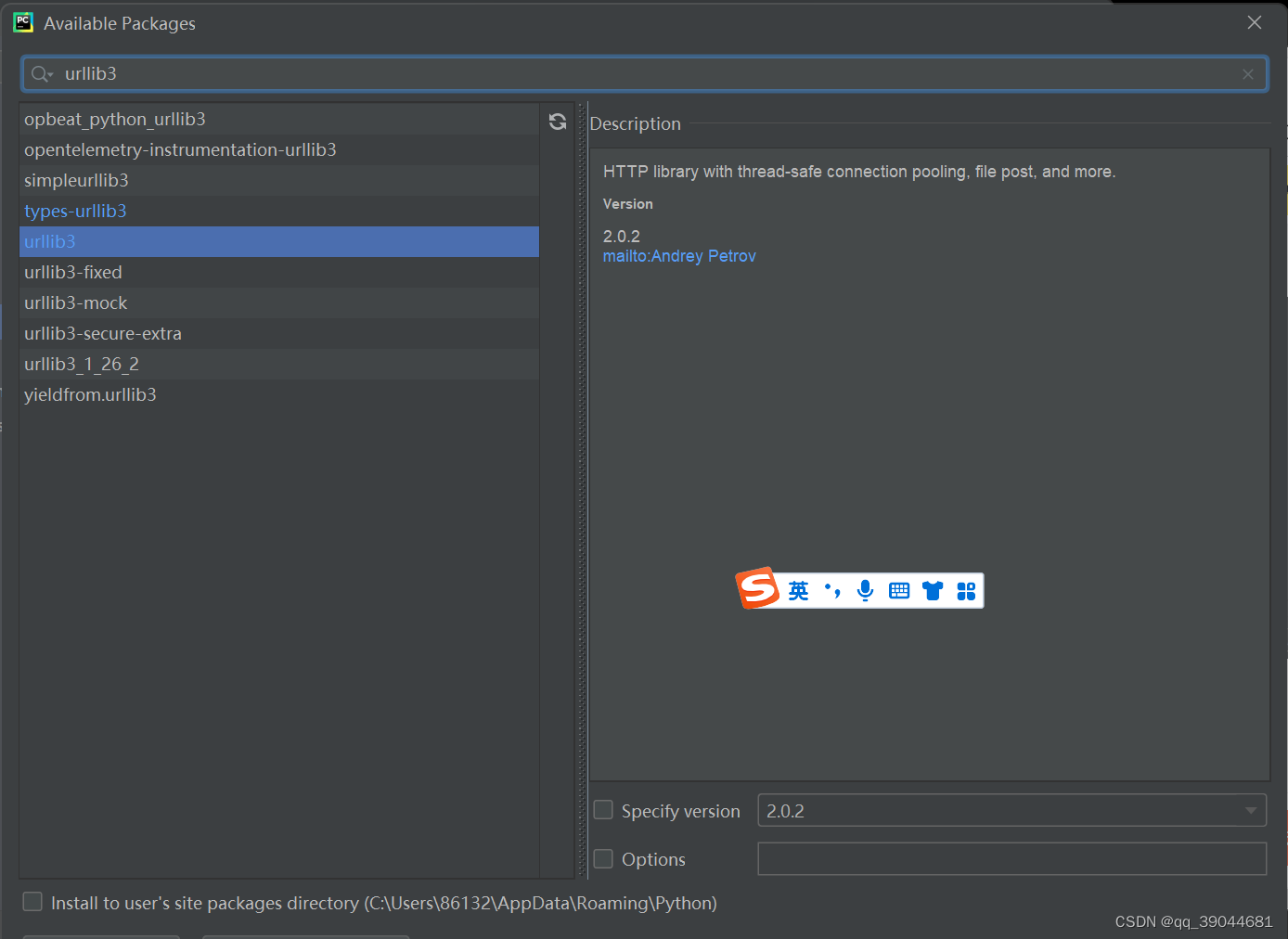  pycharm res urllib3 V2 0 Only Supports OpenSSL 1 1 1 CSDN 