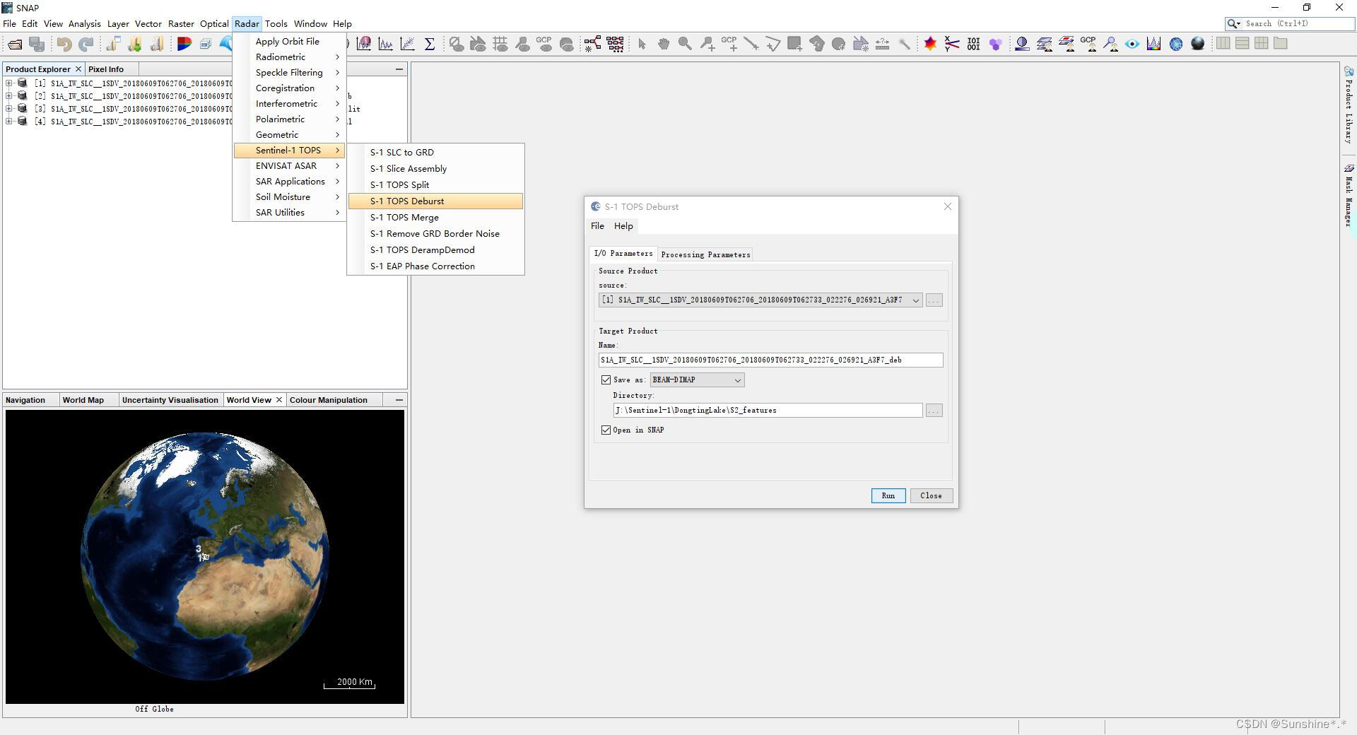 SNAP 处理Sentinel-1A数据（极化预处理，生成C2矩阵）_sentinel-1 处理-CSDN博客