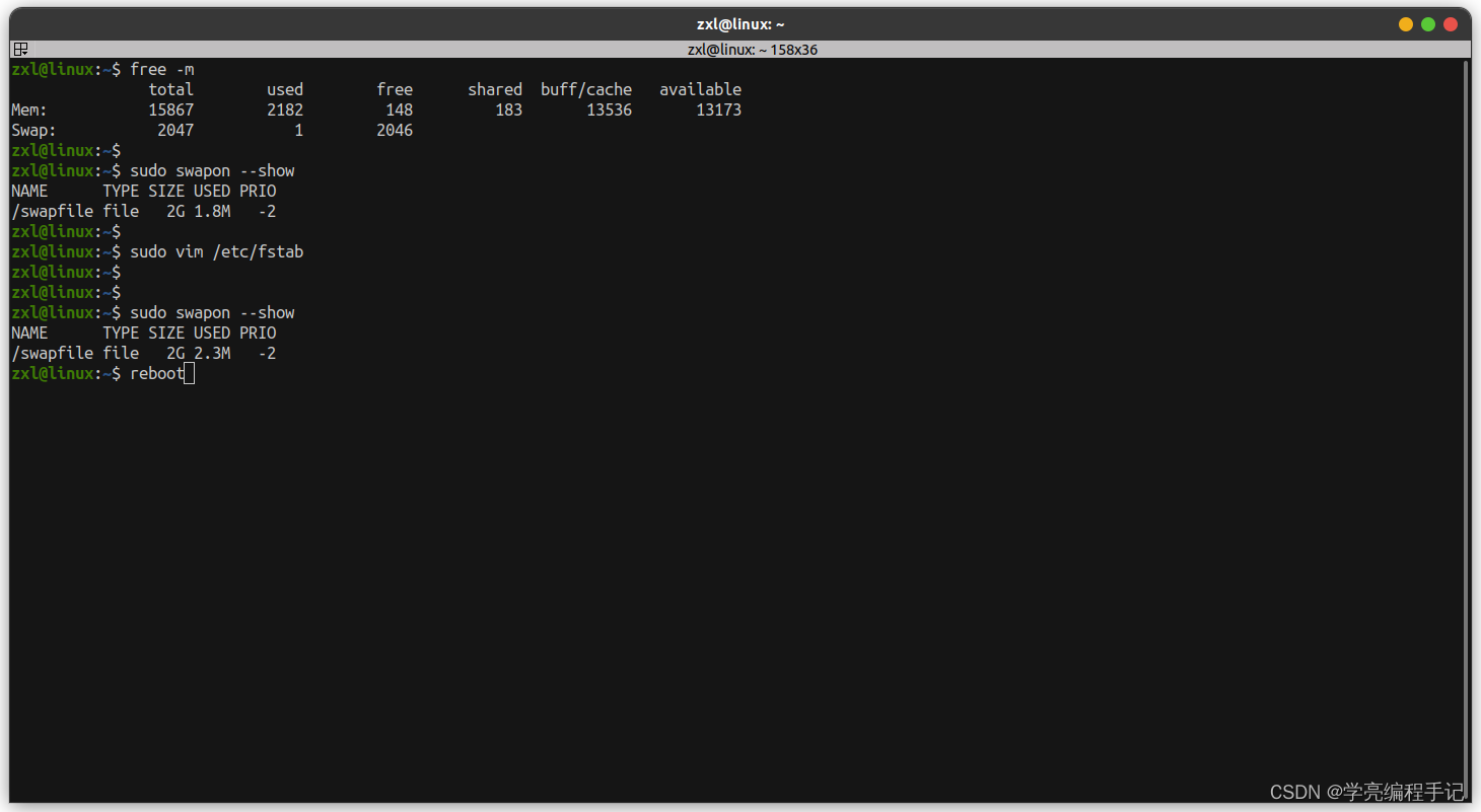 linux永久关闭swap：Ubuntu22.04在swap占用超过80%时会自动杀死资源高占用进程-CSDN博客