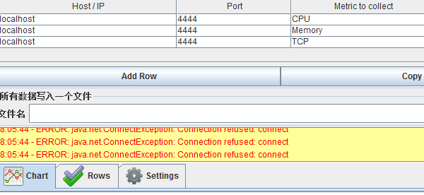 Jmeter监控服务器资源报错问题error Connectexception Connection Refused