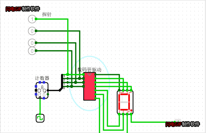 logisim硬件新手实验_logisim led计数电路实验报告-CSDN博客