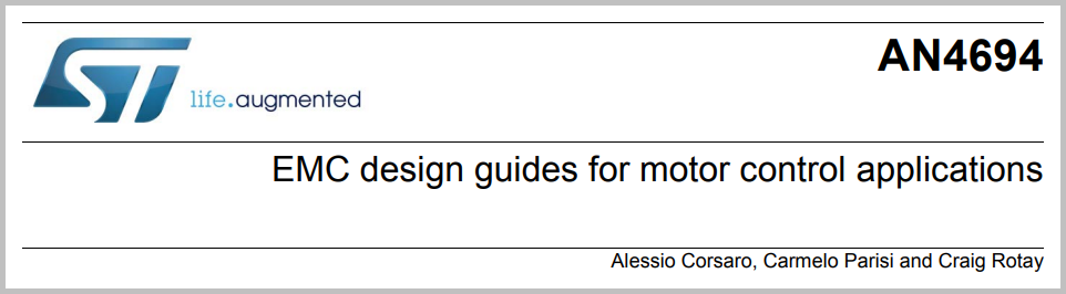 电机控制应用中的电磁兼容性设计与测试标准_emc design guides for motor control applications-CSDN博客