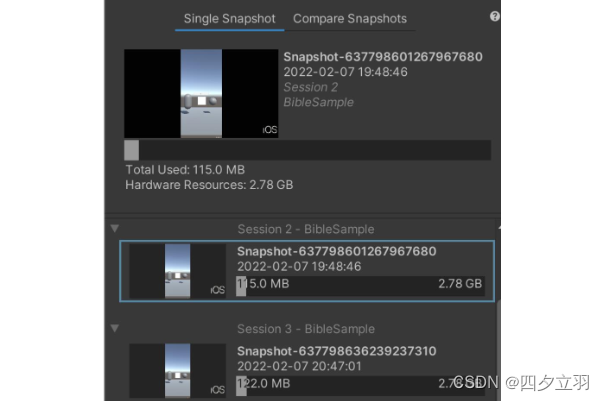 Unity性能调优手册3：分析工具，Profile，FrameDebugger，MemoryProfiler，HeapExplorer_android unity memory分析-CSDN博客