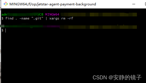 copy 的项目，去掉git信息_复制git代码去除git信息-CSDN博客