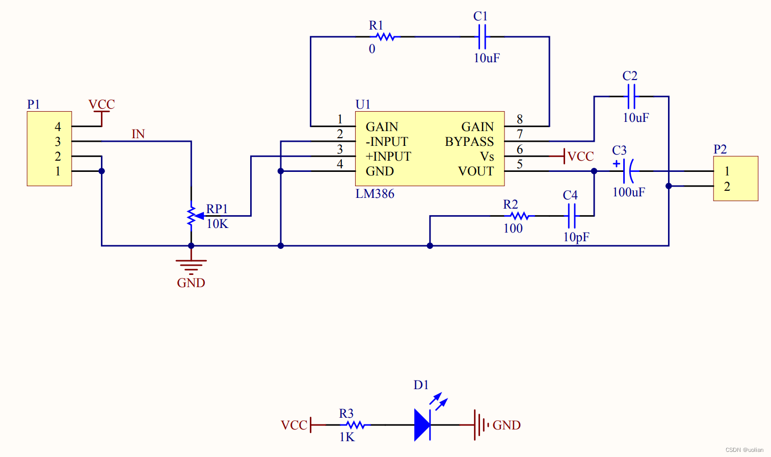 lm386实用原理图_lm386声音传感器-CSDN博客