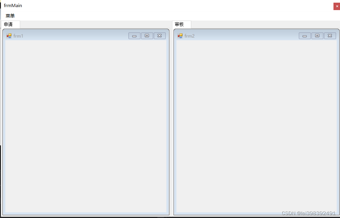 Winform TabControl实现多Tab及分屏_winform分屏显示-CSDN博客