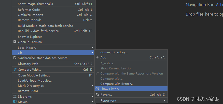 IDEA如何将Git回退到某个版本_ideagit回退到某个版本-CSDN博客