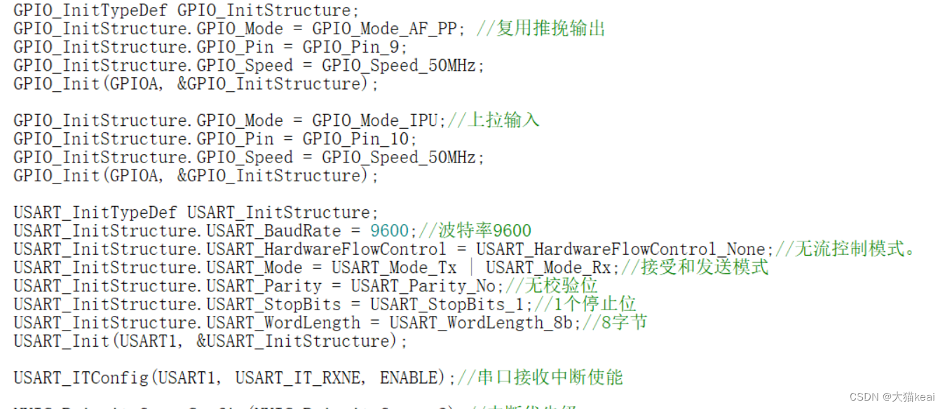 Stm32 F1 的串口hex发送代码（小白理解） Csdn博客