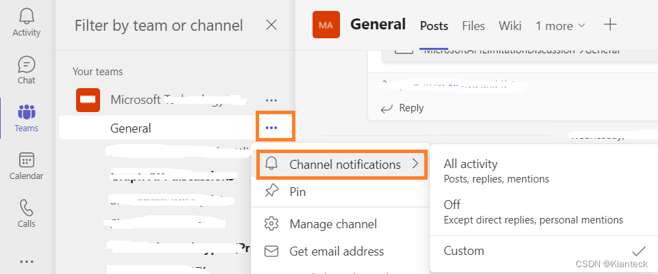 Microsoft 365 - 设置Teams Notification_teams上线提醒-CSDN博客