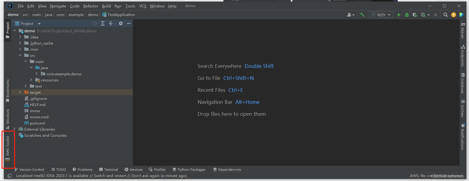 AWS Toolkit——IDEA可用的免费的代码自动生成工具-CSDN博客