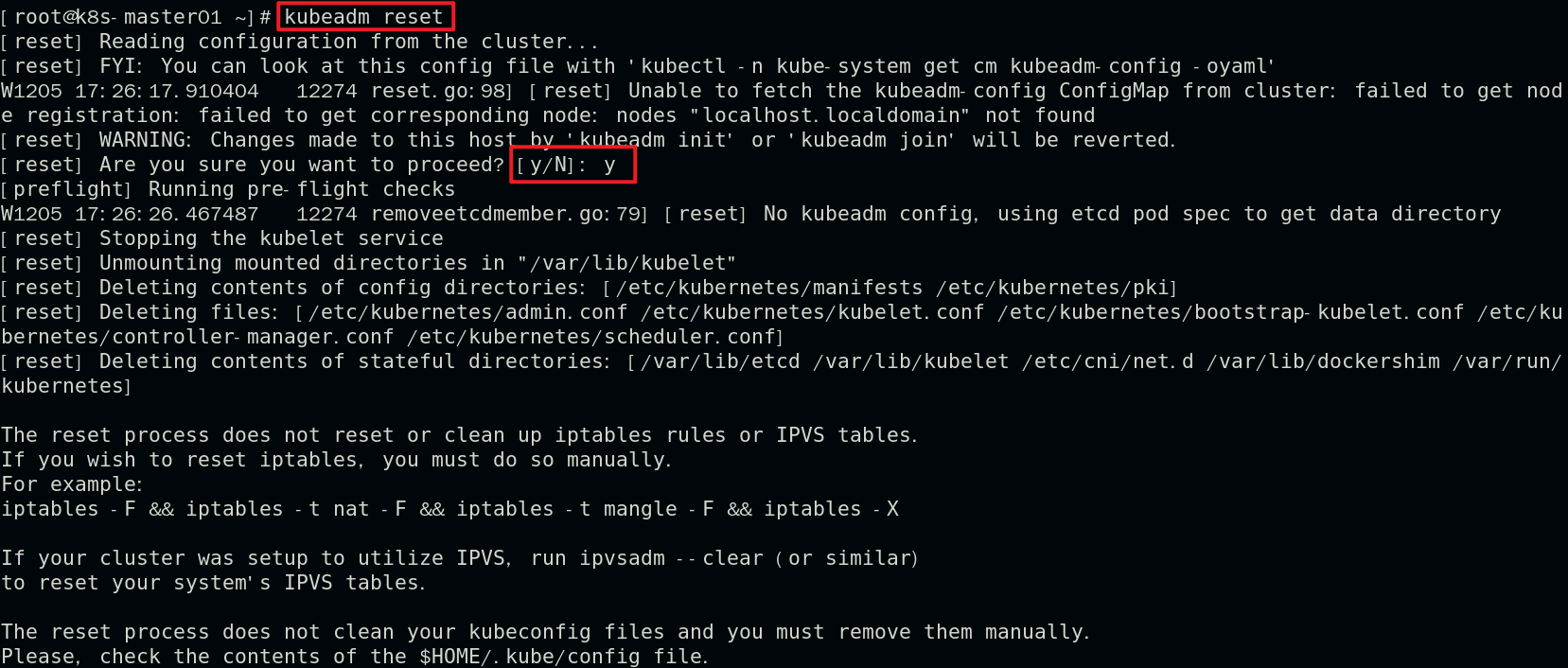 Initialization failed: Resolved: error execution phase preflight: [preflight] Some fatal errors ...