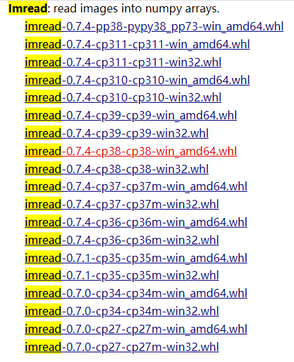 Python第三方库安装 源文件安装方式 Imread库示例pip Install Imread Csdn博客 5410