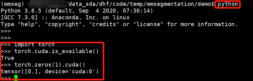 [mmsegmentation] mmsegmentation的linux安装记录_linux 安装mmsegmentation0.24.1版本-CSDN博客