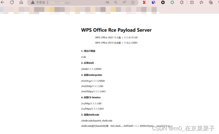 2023HVV|WPS Office 远程代码执行漏洞(RCE)_office rce-CSDN博客