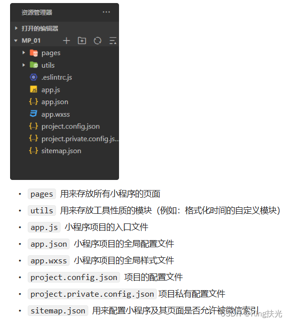 微信小程序——目录结构微信小程序第三章怎么整合进一个目录 Csdn博客 