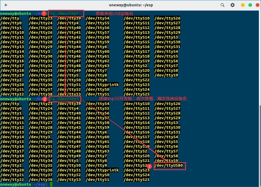 ESP32开发教程（0）— 搭建开发环境（Ubuntu图文版）_ubuntu esp32 rtos sdk环境搭建教程-CSDN博客