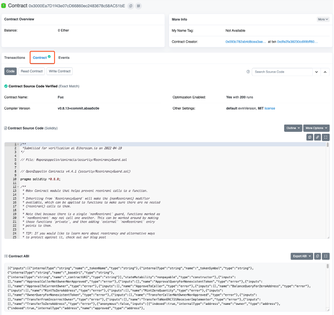 Etherscan上验证发布合约（Verify And Publish）完整详细步骤_verify & publish contract source code-CSDN博客