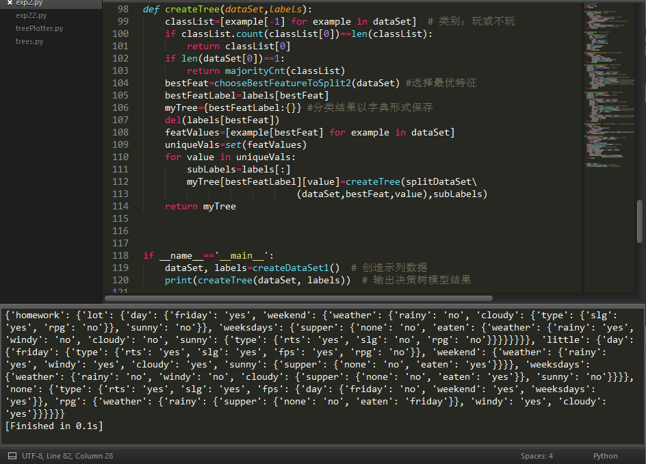 决策树 基于python实现ID3,C4.5,CART算法_id3、c4.5、cart 算法python现实-CSDN博客