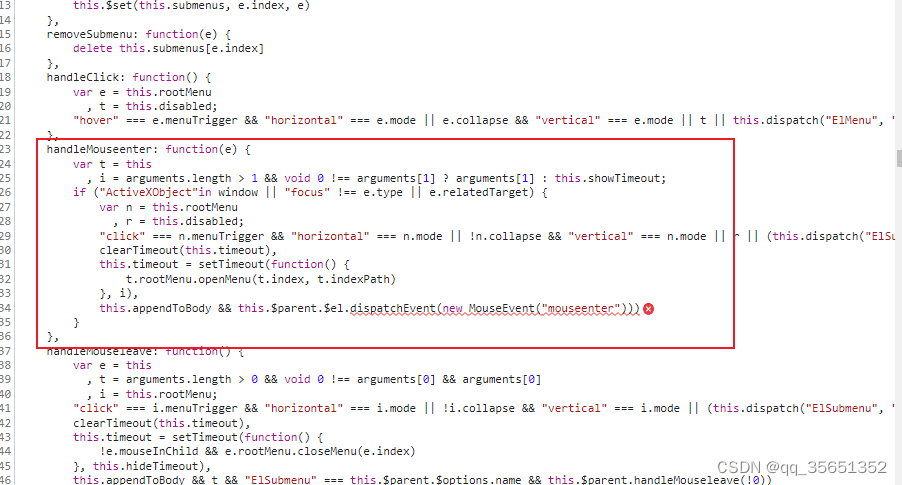 el-menu子菜单鼠标移入报“Maximum call stack size exceeded.“错误原因及解决方法-CSDN博客