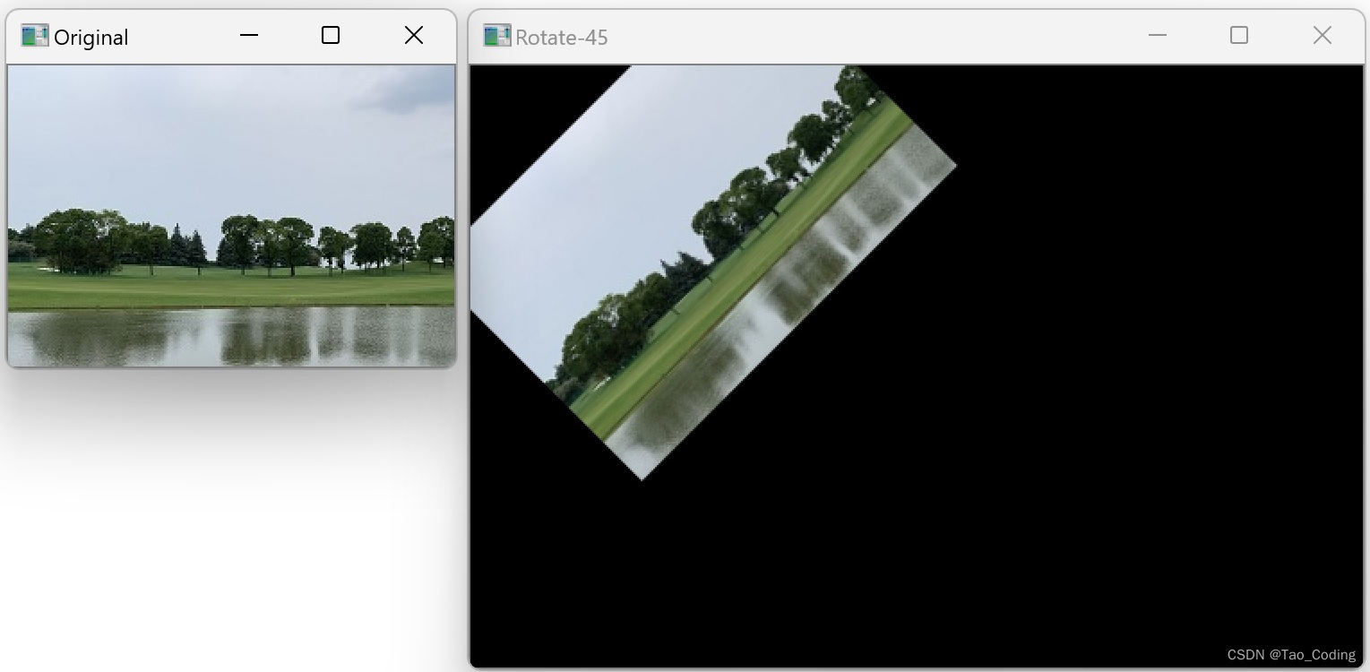 （三） 基本操作 - 图片的旋转与平移_getrotationmatrix2d-CSDN博客