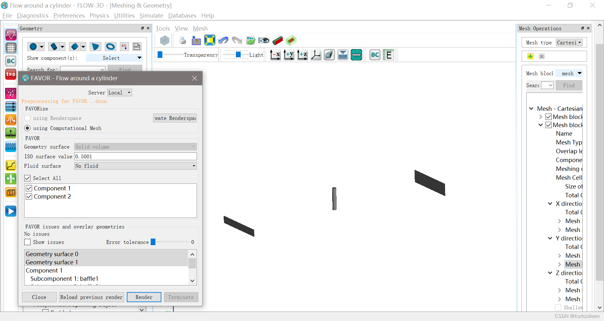 【Flow3D】水利冲淤模型练习步骤记录_flow3d冲刷-CSDN博客