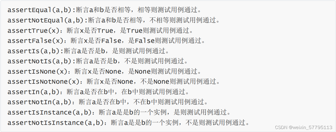 Day14python单元测试 Csdn博客