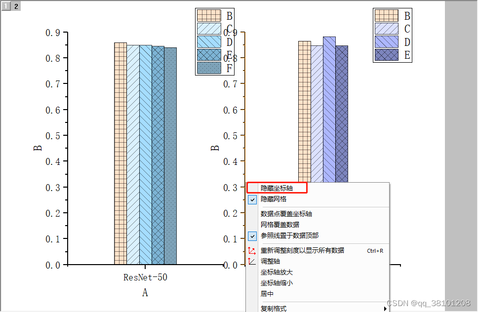 用origin画不同柱族柱状图origin柱状图怎么设置不同图案 Csdn博客