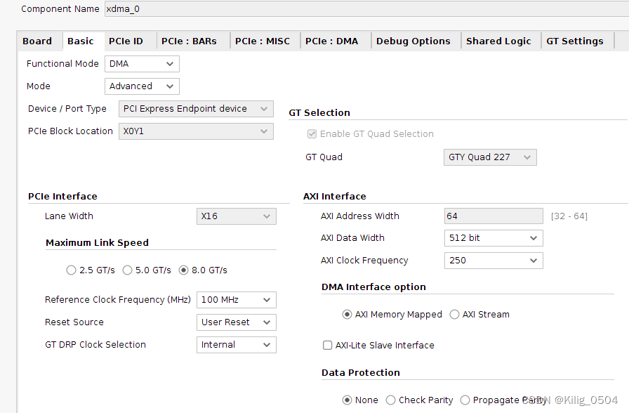 使用DMA/Bridge Subsystem for PCI Express相关_dma bridge for pcie-CSDN博客