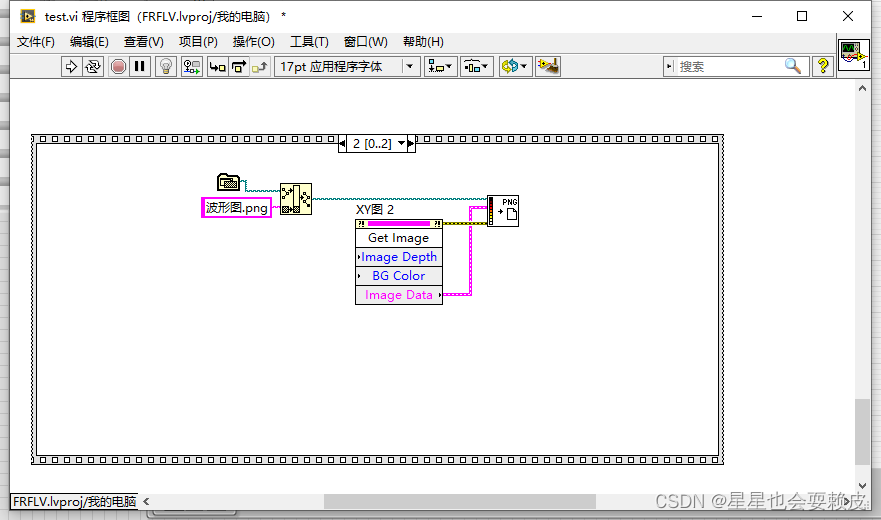 【labview】波形图的游标自定义并生成图像png_labview 曲线 游标设置-CSDN博客