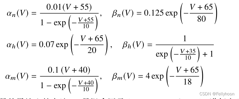 【brainpy学习笔记】神经元的电导模型——以hh模型为例hh神经元模型原理 Csdn博客