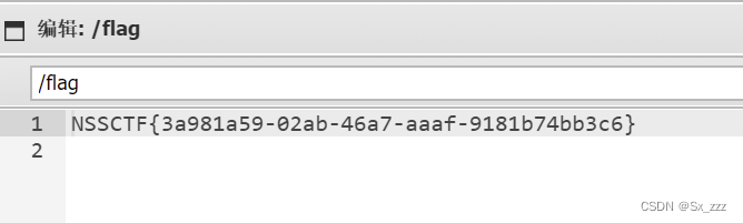 [SWPUCTF 2021 新生赛]caidao-CSDN博客