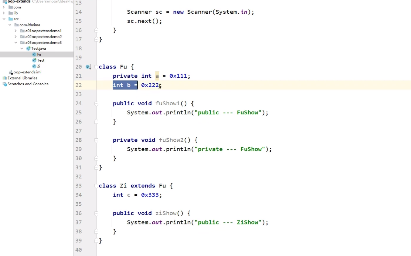 java学习第十三天笔记-面向对象244-子类能继承父类的那些内容4代码实现 - 前端导师歌谣 - 博客园