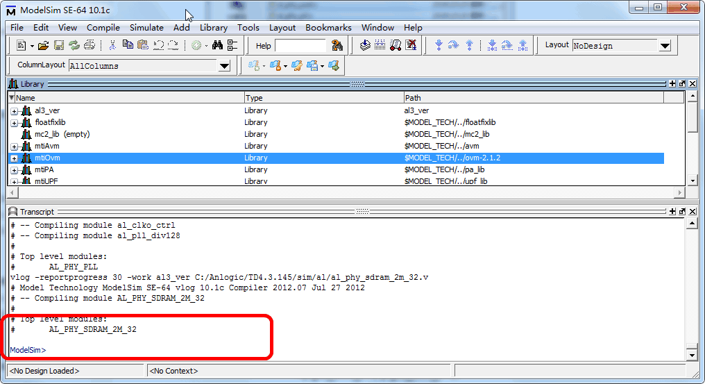 Anlogic TD &Modelsim联合仿真-CSDN博客