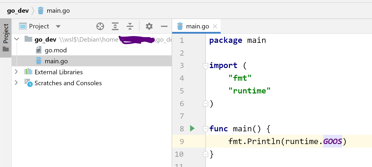 Win10/11 GoLand 使用WSL2_goland wsl2调试 connections are not authenticated no-CSDN博客