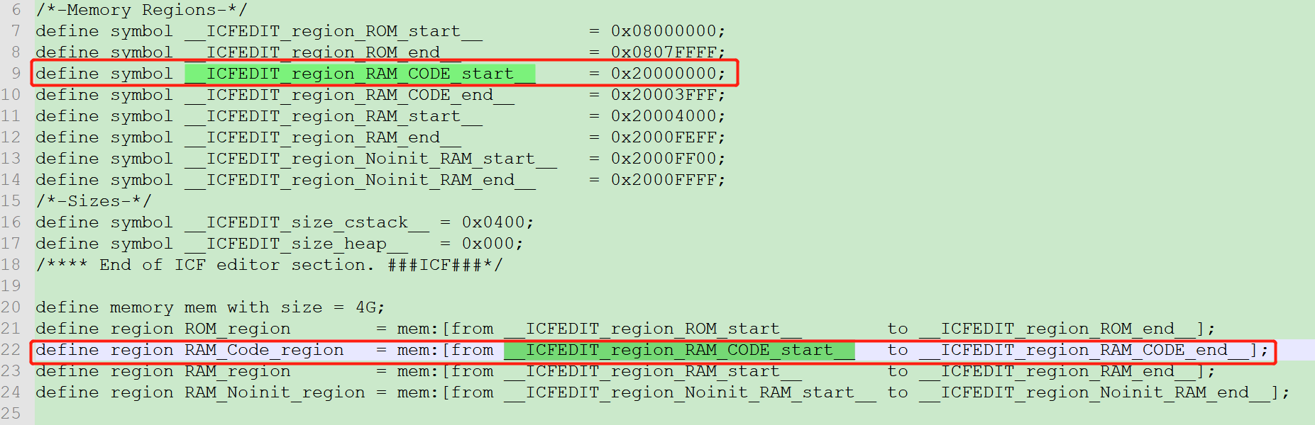 IAR中 RTT context_iar.S文件放到内存中的方法-CSDN博客
