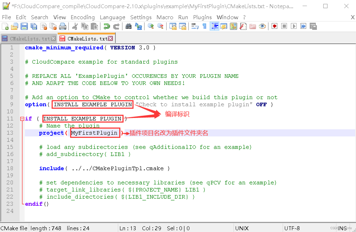 CloudCompare如何进行二次开发之插件开发？_cloudcompare二次开发-CSDN博客
