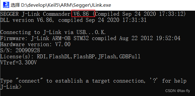 Keil jlink cannot load driver JL2CM3.dll-CSDN博客