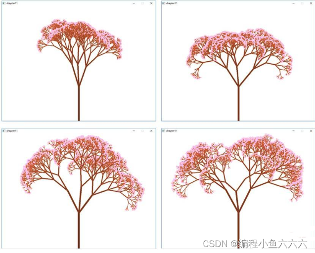 C语言自制樱花树代码c语言樱花树代码 Csdn博客 