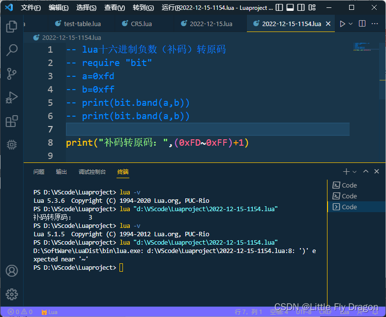 【Lua语言】如何将十六进制负数转成十进制_16进制负数转10进制-CSDN博客